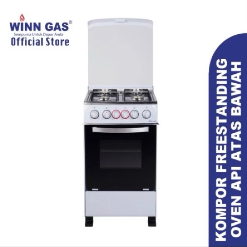 Jual Winn Gas - Kompor Gas 4 Tungku Winn Gas + Oven W5060 - Kompor ...