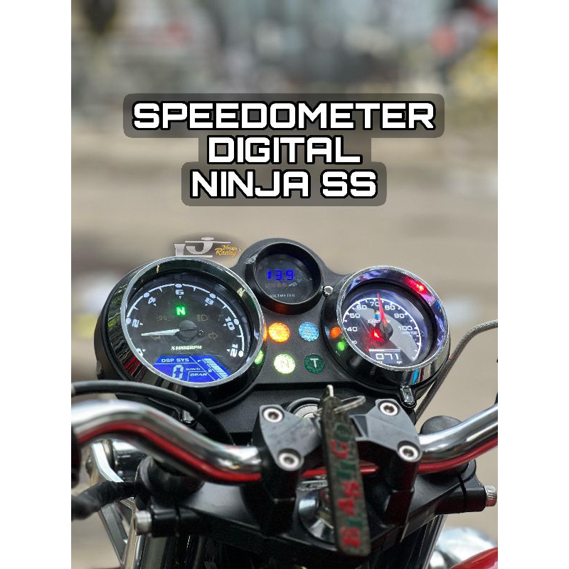 Jual SPIDO SPEEDOMETER NINJA SS NINJA R EURO DIGITAL | Shopee Indonesia
