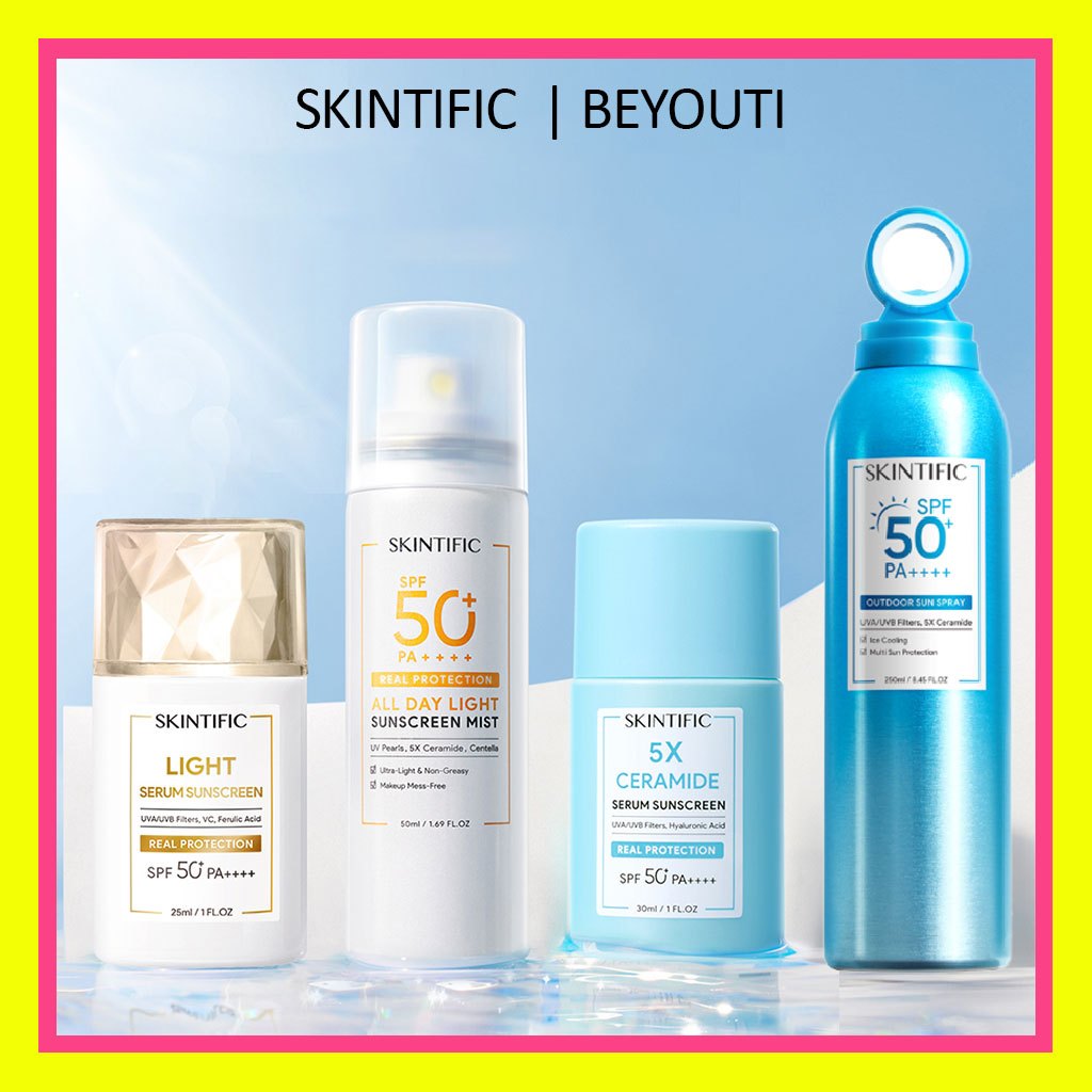 Jual SKINTIFIC Sunscreen Collection All Varian | 5X Ceramide Serum ...