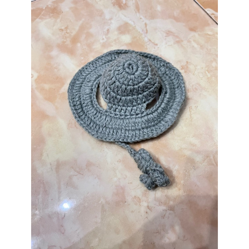 Jual PART 1 TOPI RAJUT KUCING kalung kucing rajut topi hewan kucing ...