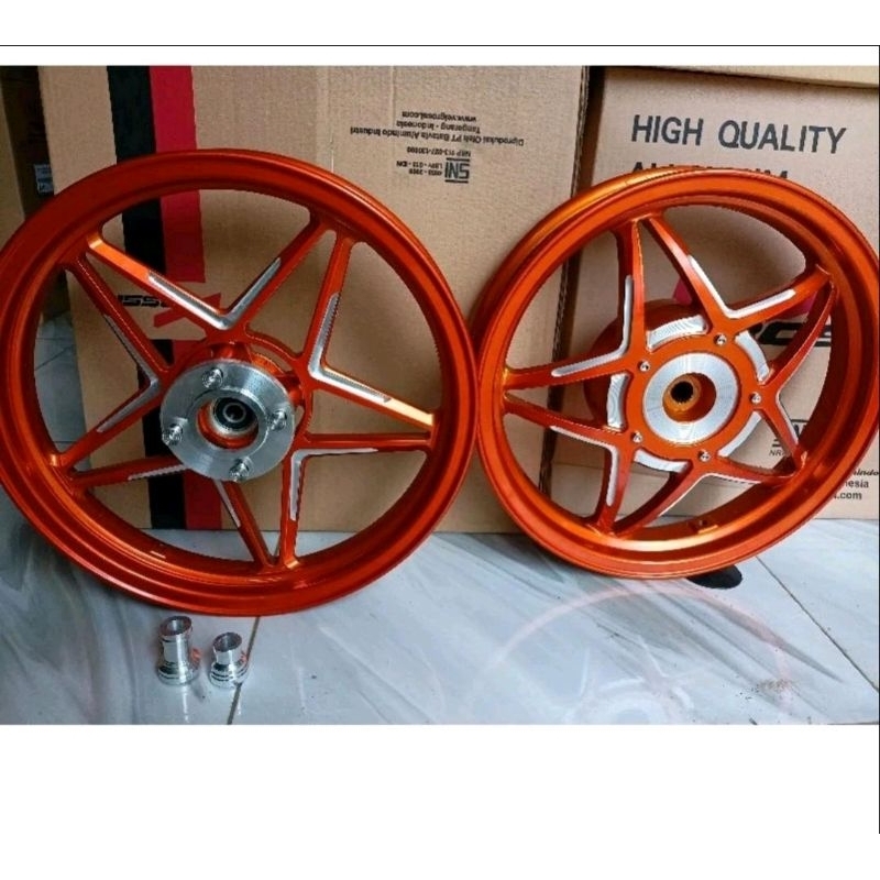Jual velg racing palang bintang x gen2 Vario PNP Vario 160 CBS belakang ...