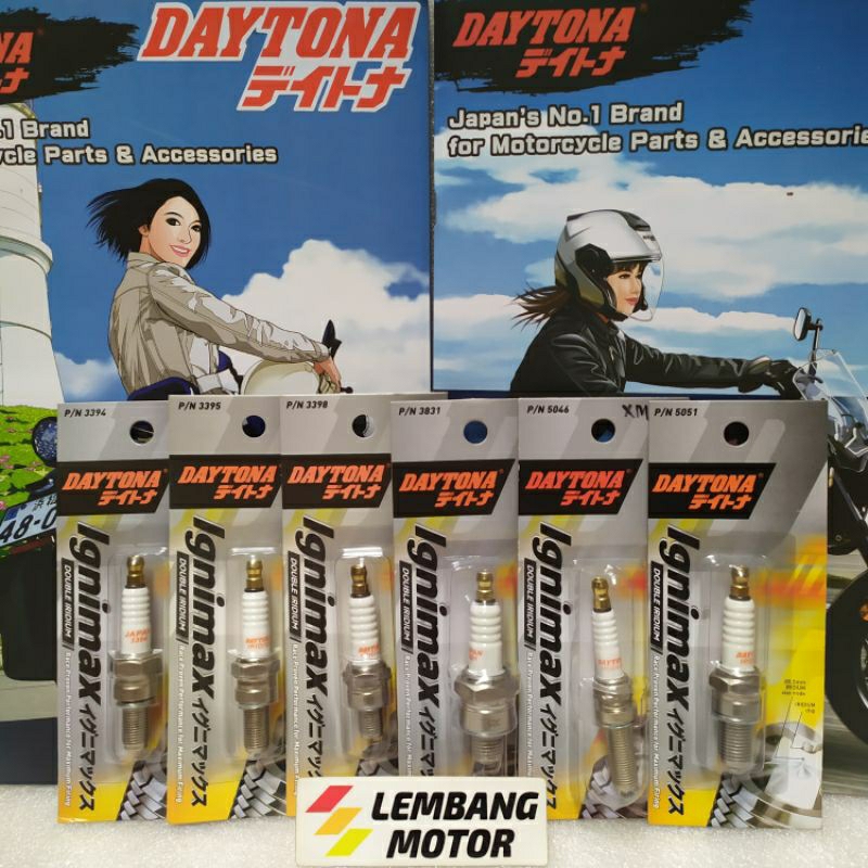 Jual BUSI DAYTONA IGNIMAX DOUBLE IRIDIUM | Shopee Indonesia