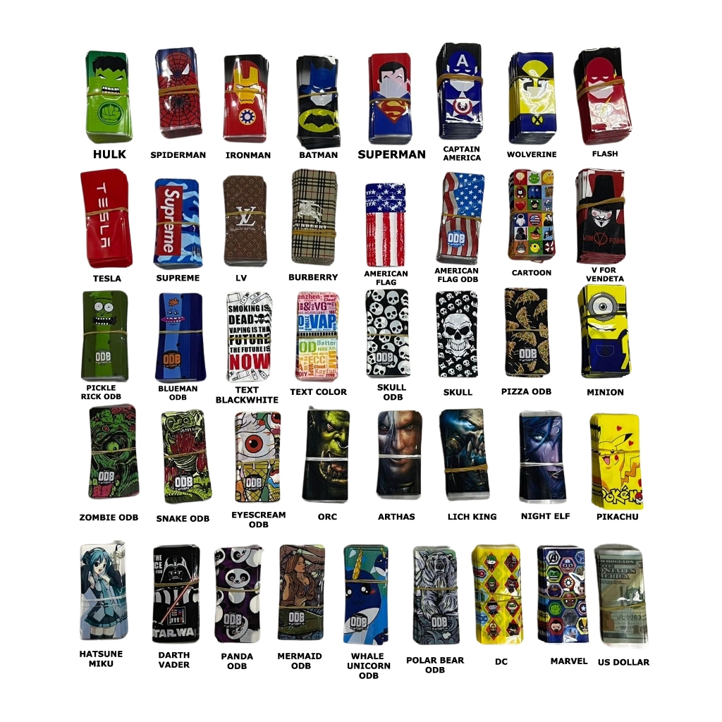 Jual SUPERHERO BATTERY WRAP 18650 PEMBUNGKUS BATERE BATRE BATERAI SUPER ...
