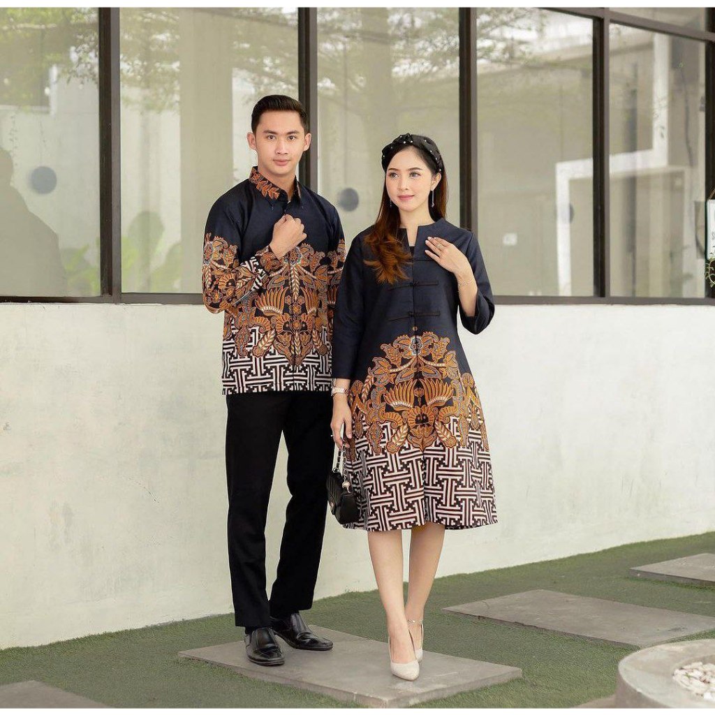 Jual Benang Raja Batik Couple Pria Wanita Tulis Primis Lapis Furing ...