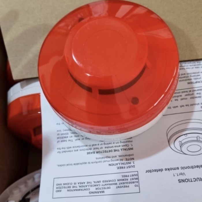 Jual Asenware Original Photo-electronic Smoke Detector AW-CSD381 ...