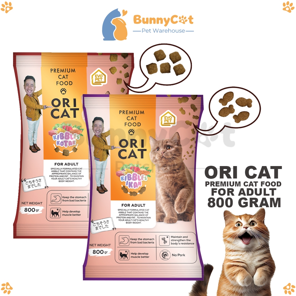 Jual ORI CAT Food 800 gr - Makanan Kucing OriCat Freshpack 800gr ...