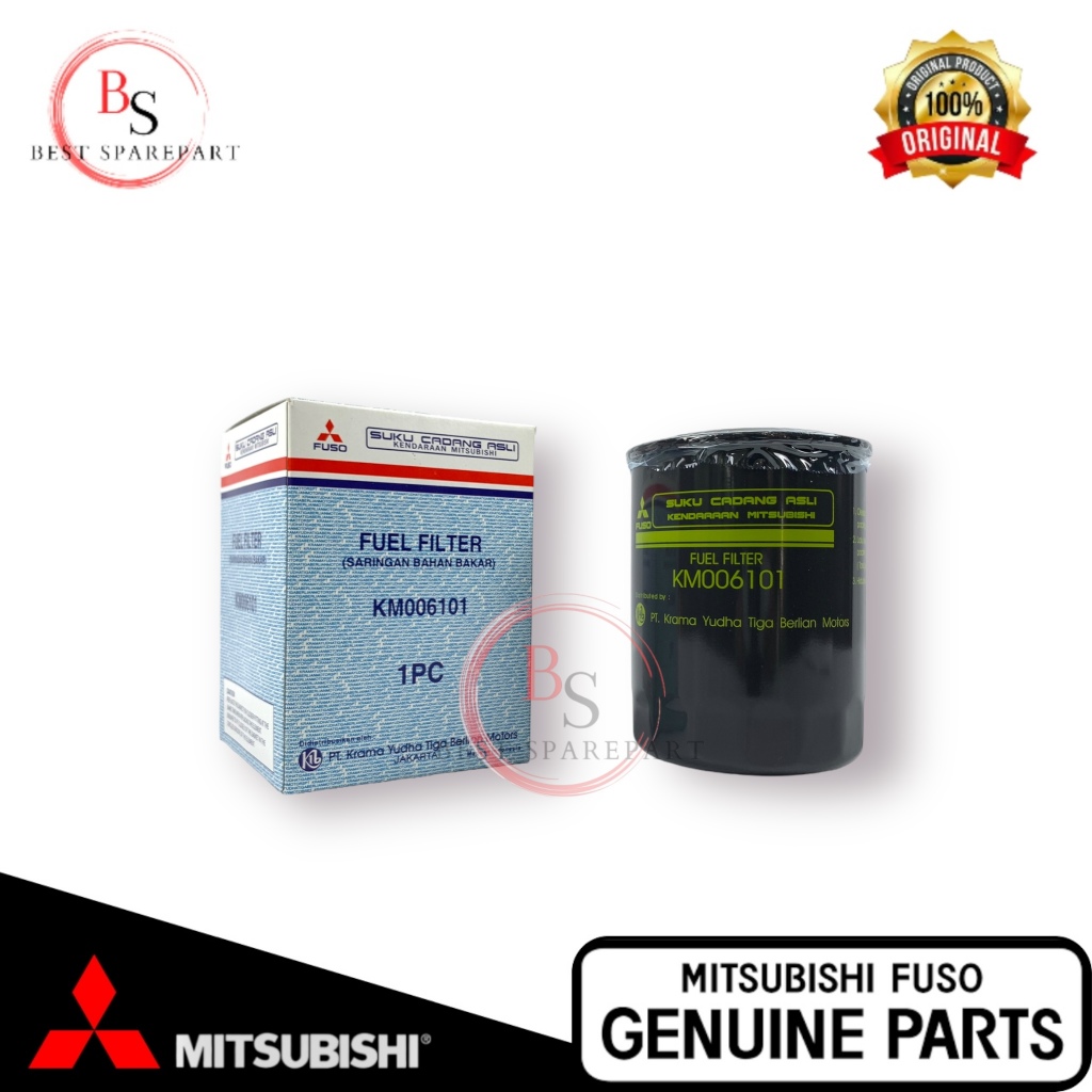 Jual Filter Solar Mitsubishi New Canter Euro 4 / Main Filter KM006101 ...