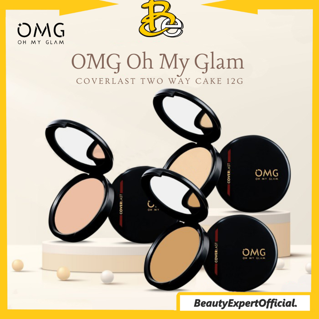 Jual ⭐️ Beauty Expert ⭐️ OMG Oh My Glam Coverlast Two Way Cake 12gr | Bedak Padat OMG | OMG Two ...