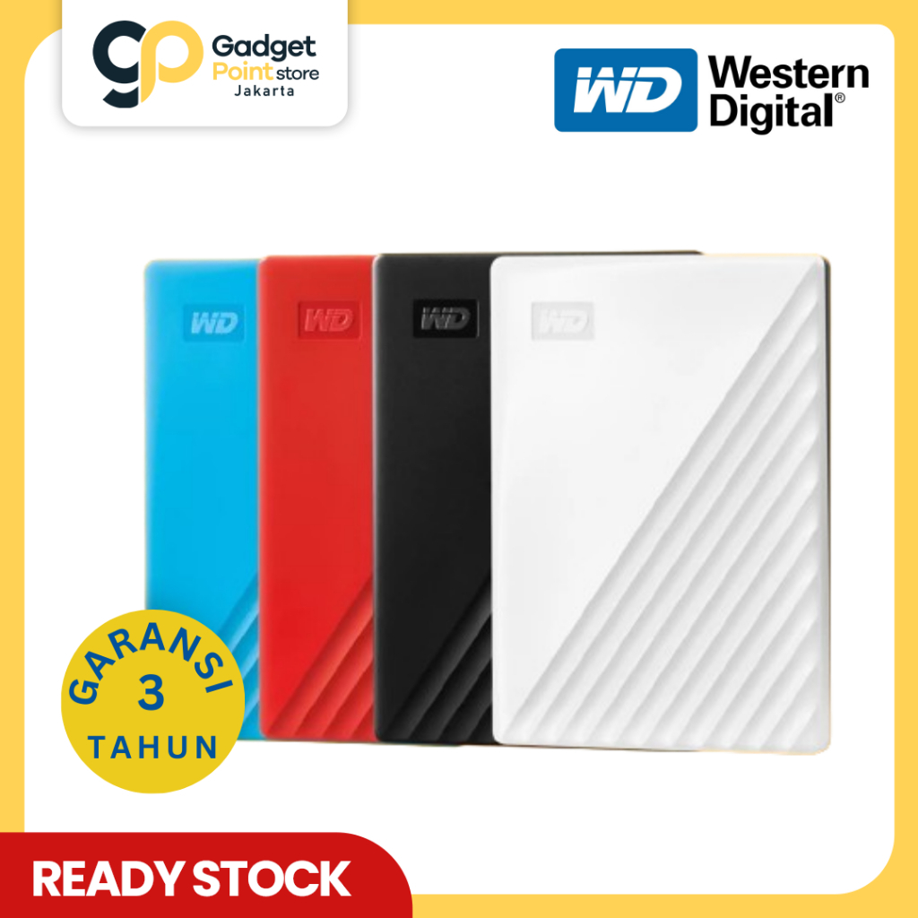 Jual Hardisk Eksternal WD My Passport - Original New Model - Hardisk Eksternal WD My Passport ...