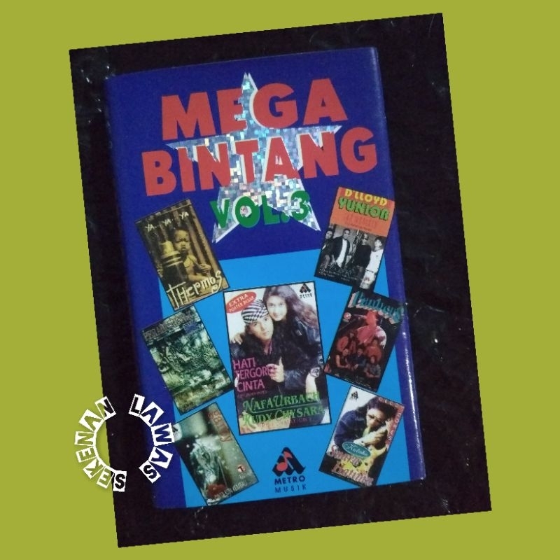 Jual Kaset Mega Bintang Vol. 3 /Garby, Thermos, Nafa Urbach & Rudy ...