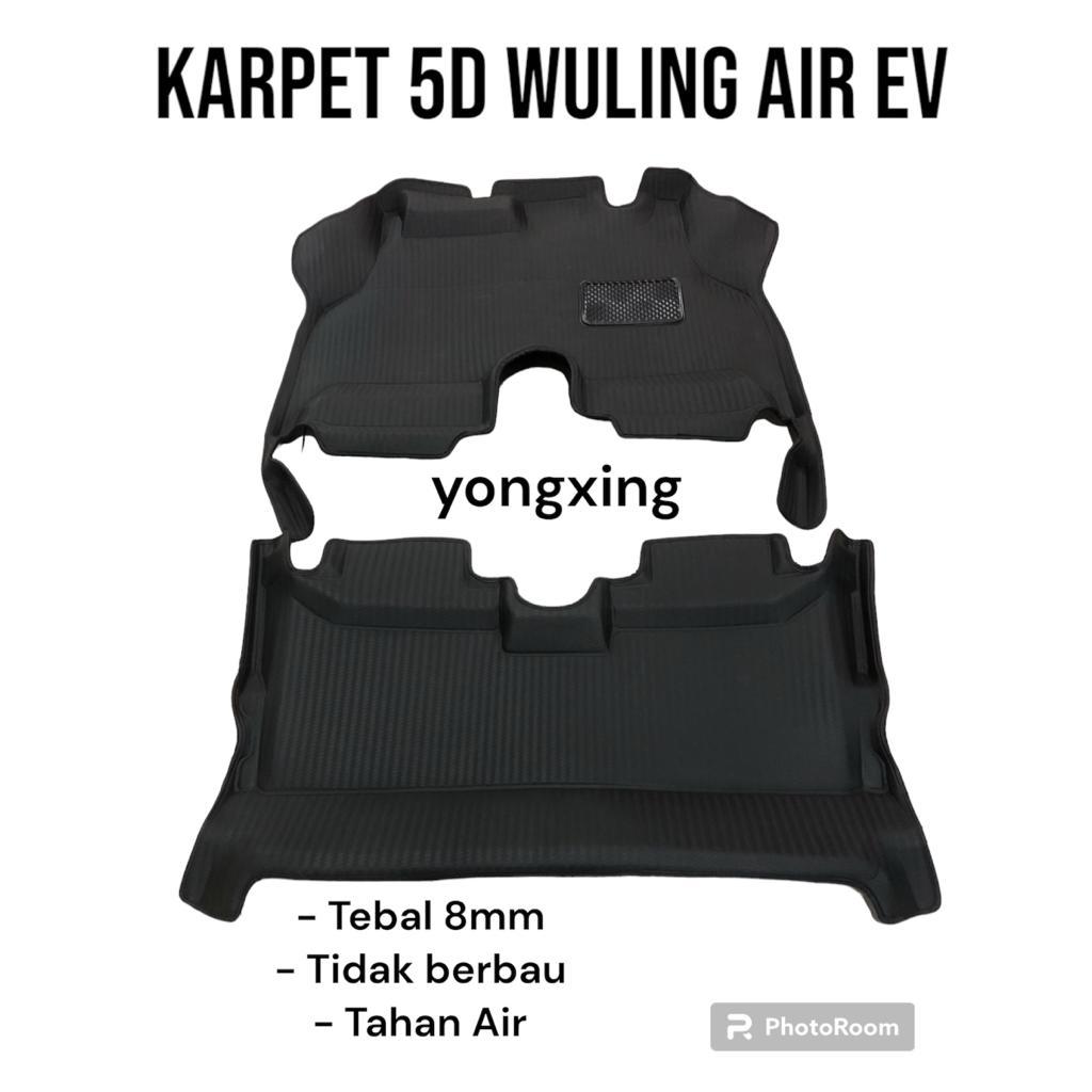 Jual Karpet Mobil 5D Wuling Air Ev Carbon Premium Tahan Air Plug N Play ...