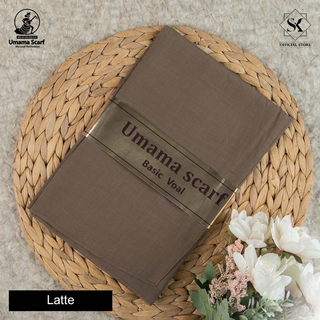Jual Kerudung BASIC VOAL JAHIT Umama Scarf Jilbab Hijab Kerudung ...