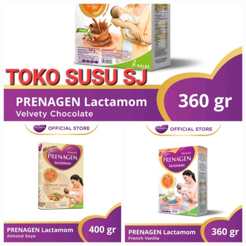 Jual PRENAGEN LACTAMOM VANILA COKLAT MOKA STRAWBERI 360 GR/IBU MENYUSUI/400GR/VANILLA 360 gram ...