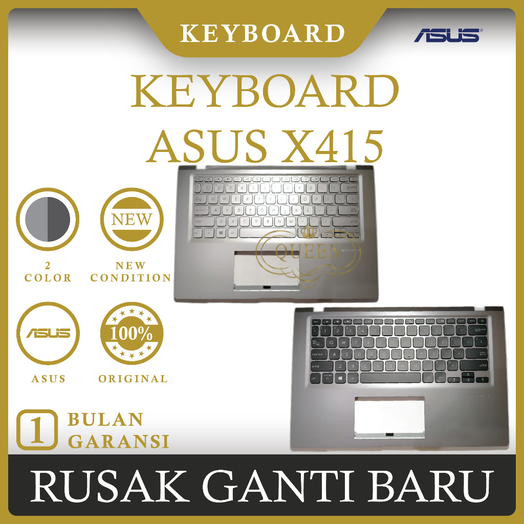 Jual KEYBOARD FRAME LAPTOP ASUS X415 X415JA ORIGINAL | Shopee Indonesia