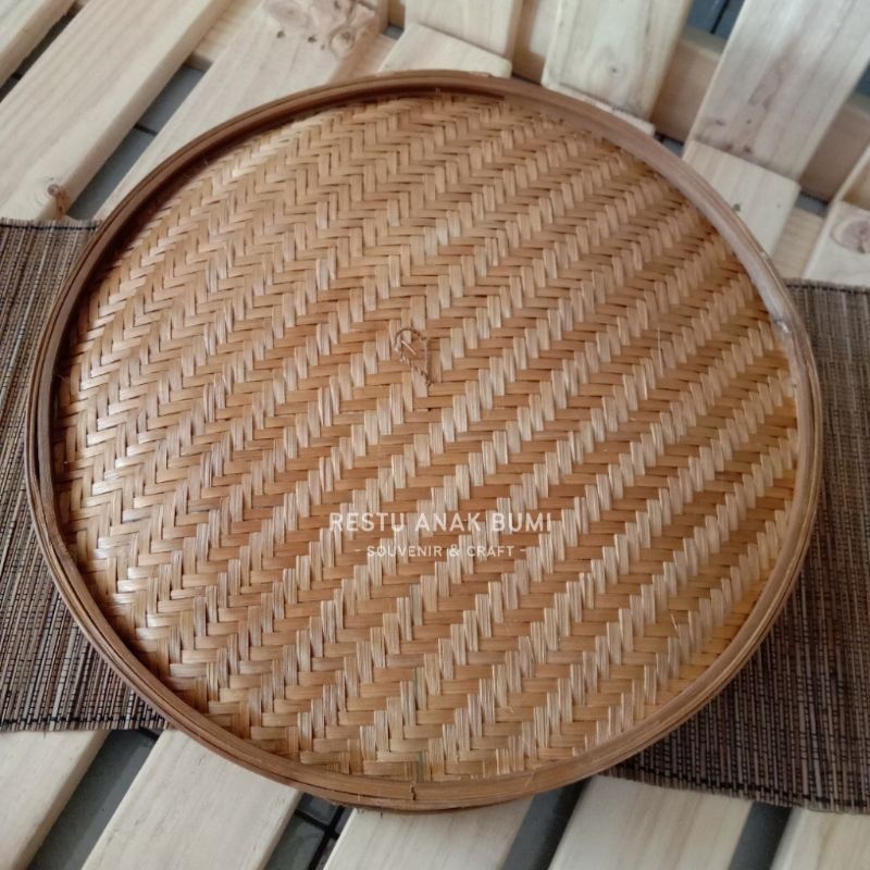 Jual (B021) Klakat Dimsum 40cm - Steamer - Kukusan - Wadah Bambu ...