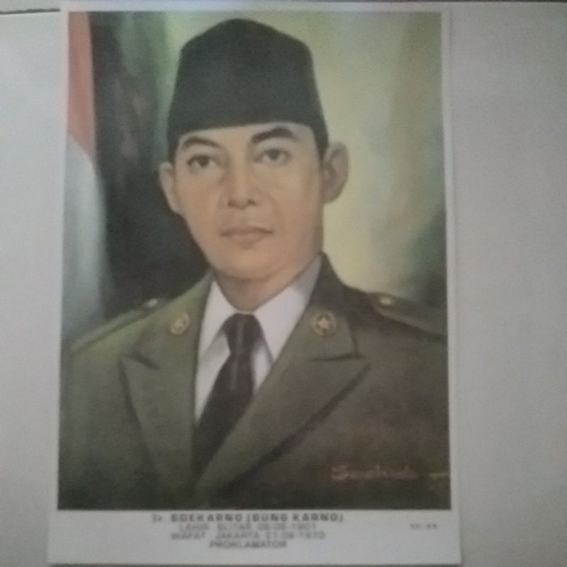 Jual POSTER PAHLAWAN DAN TOKOH NASIONAL RI UKURAN TANGGUNG 25x34cm ...