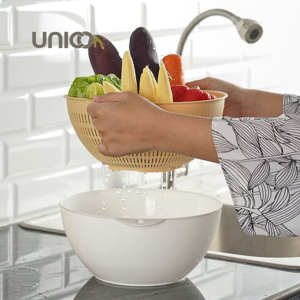Jual UNION X UNICO Vaskertoj Drain Basin 2in1 | Baskom Saring Cuci ...