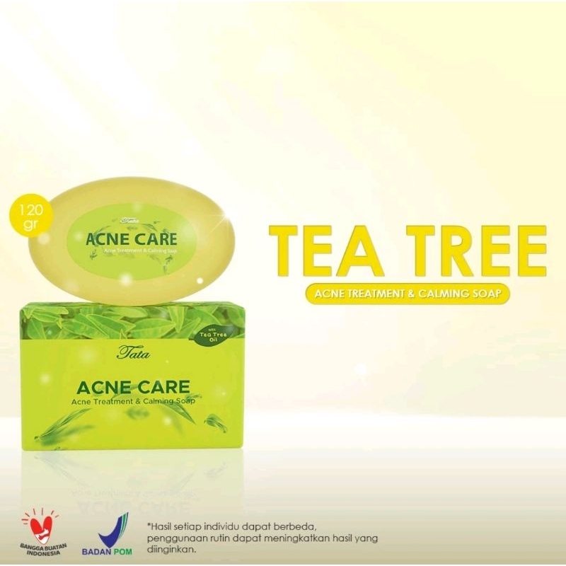 Jual TATA Sabun Acne Care Soap 80gr Sabun Jerawat Original | Shopee ...