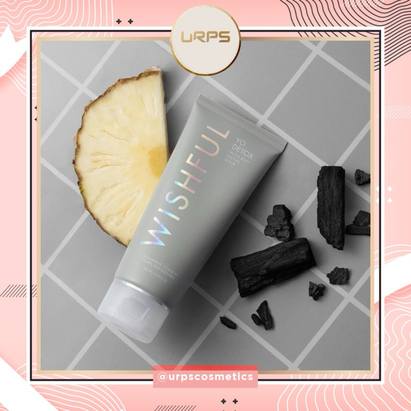 Jual Wishful Yo Detox Face & Body Enzyme Scrub 100ml | Shopee Indonesia
