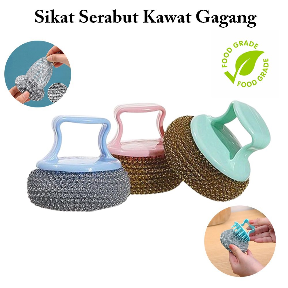 Jual Sikat Cuci Piring Almunium Sabut Serabut Kawat / Sikat Bulat ...