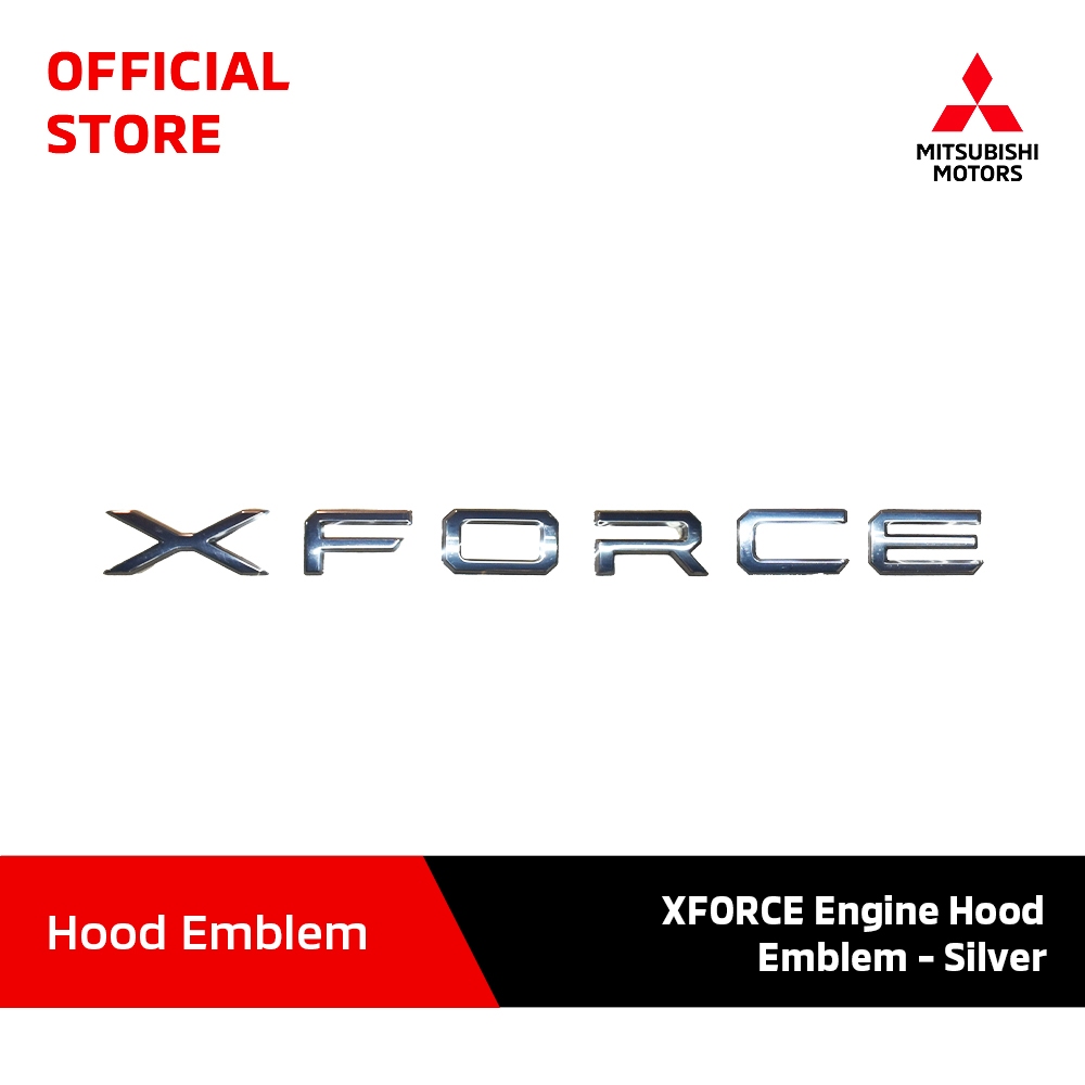Jual Mitsubishi Motors XFORCE Engine Hood Emblem - Silver [MZ336219 ...