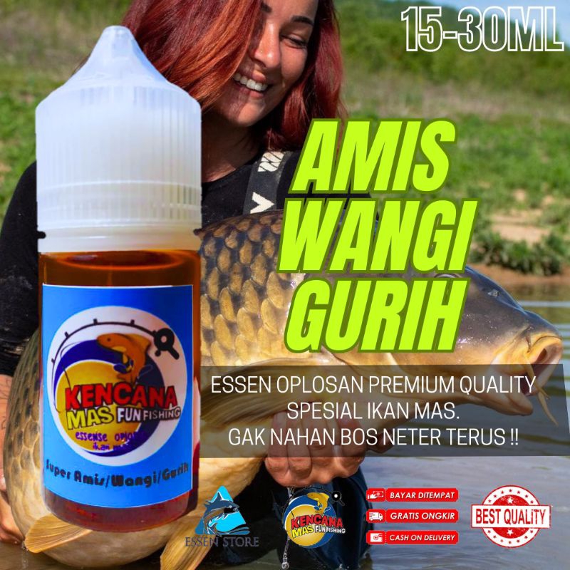 Jual Essen Oplosan Ikan Mas Super Amis Wangi Gurih target ikan mas rame dan babon | Shopee Indonesia