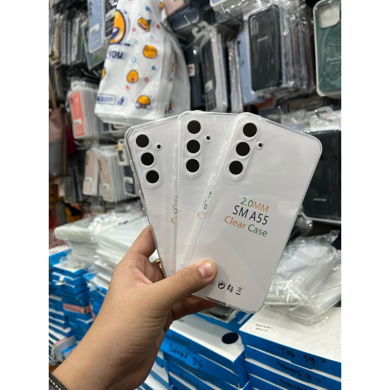 Jual SAMSUNG A26/A56/A36/A55/SAMSUNG A35 5G SILICONE BENING CLEAR CASE 2.0MM CASE TRANSPARAN ...