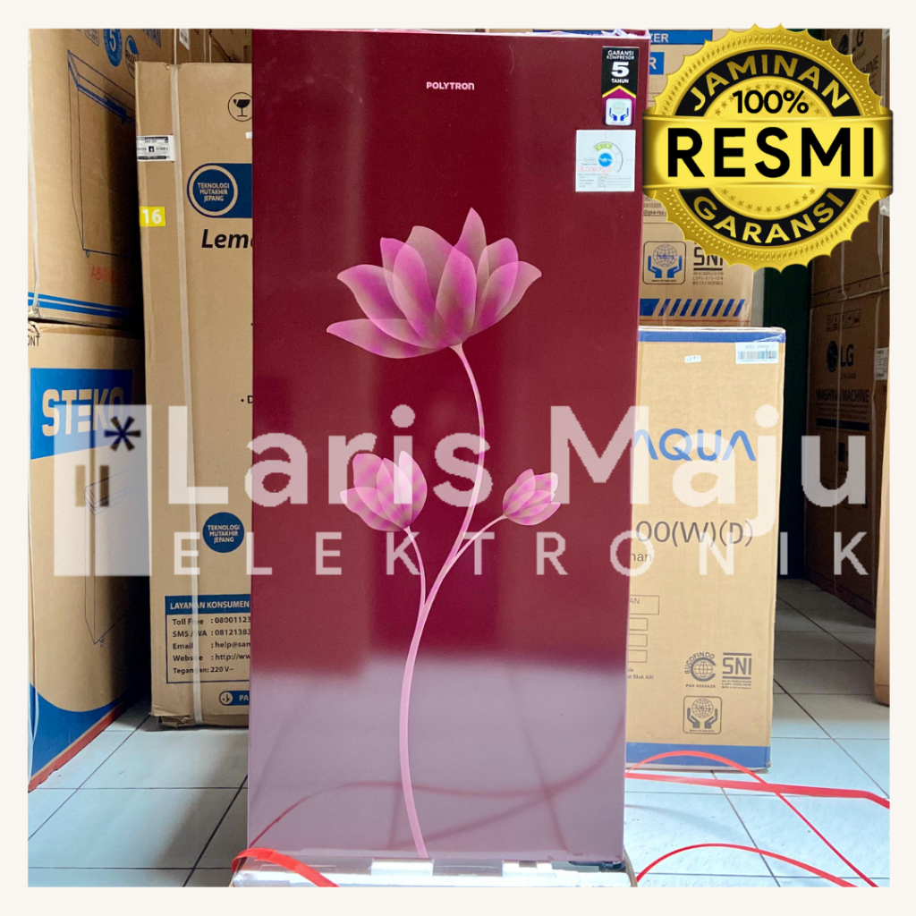 Jual POLYTRON Kulkas PRB 189 - 1 Pintu Kapasitas 180 Liter Anti Gores ...
