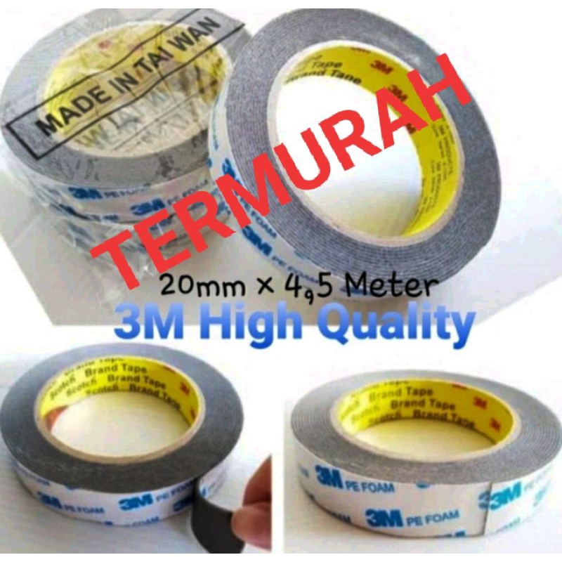 Jual isolasi bolak balik 3M made in taiwan | Shopee Indonesia