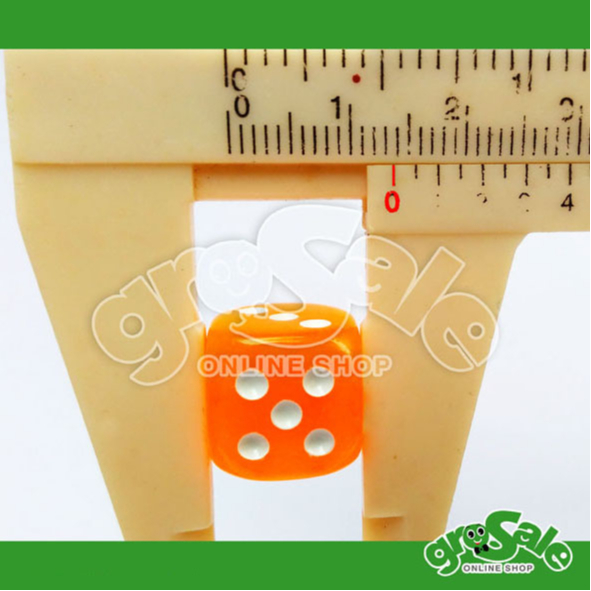 Jual Dadu Warna Bening Transparant Bening Transparan Cube Pelengkap ...
