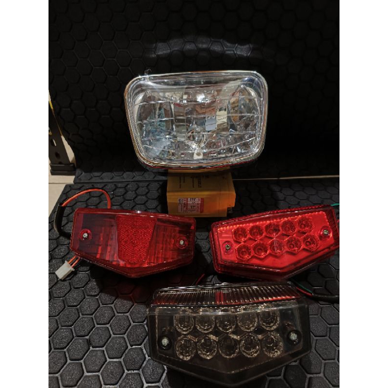 Jual lampu depan rx king oval set lampu belakang led | Shopee Indonesia