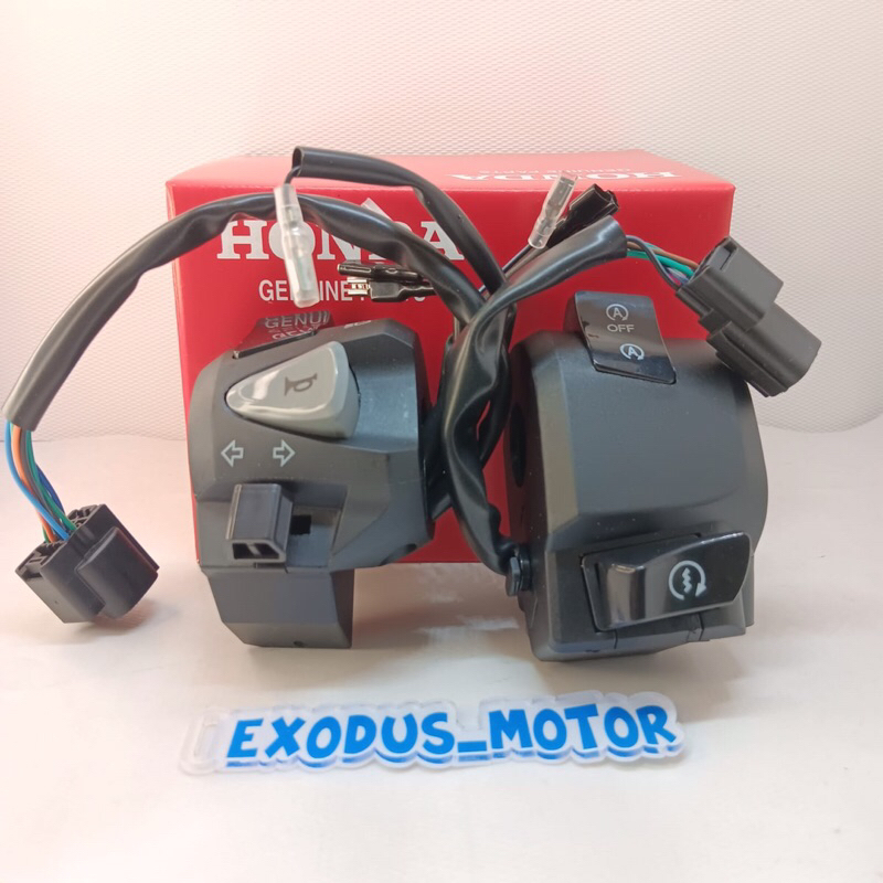 Jual SAKLAR LAMPU VARIO 160 SET KIRI KANAN STANDAR | Shopee Indonesia