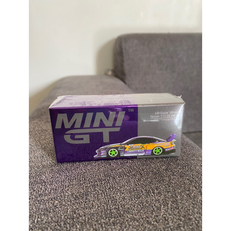 Jual Mini GT 576 LB-Super Silhouette Nissan S15 Silvia #555 2022 ...
