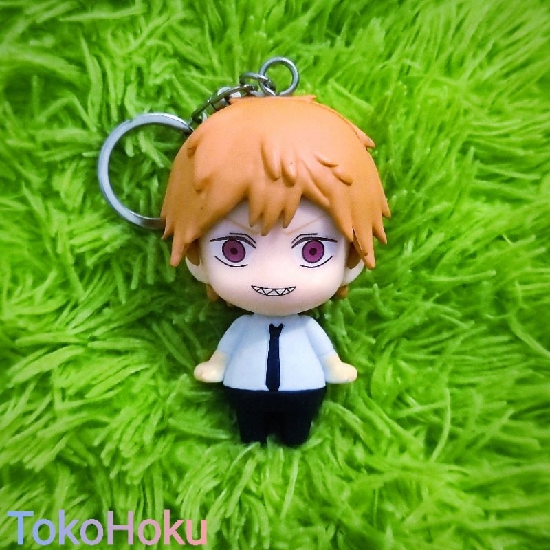 Jual Gantungan Kunci Chainsaw Man Chainsawman Chini Action Figure Anime ...