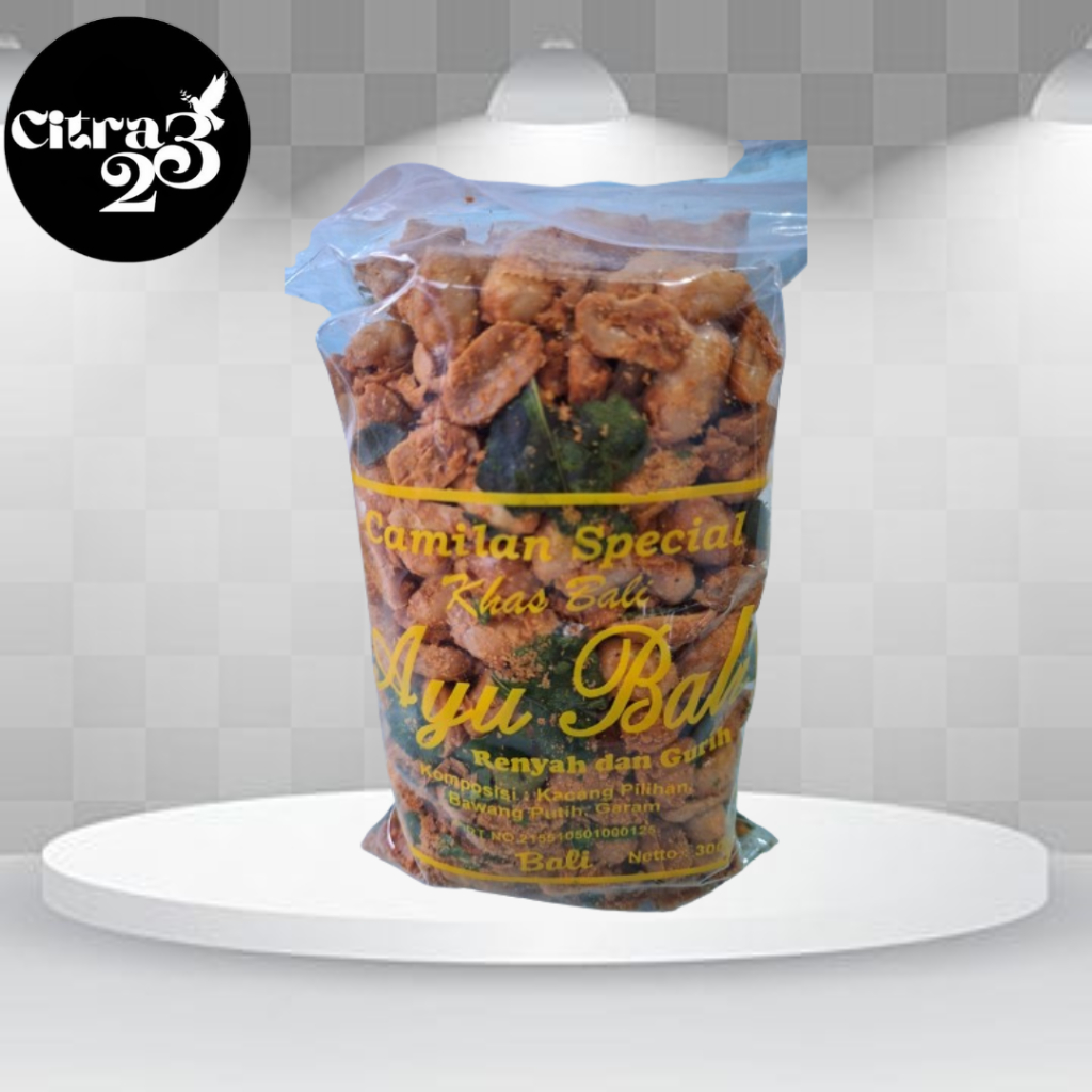 Jual Kacang Daun Jeruk Ayu Bali Asli 300gr - Gurih, Renyah, Nikmat ...