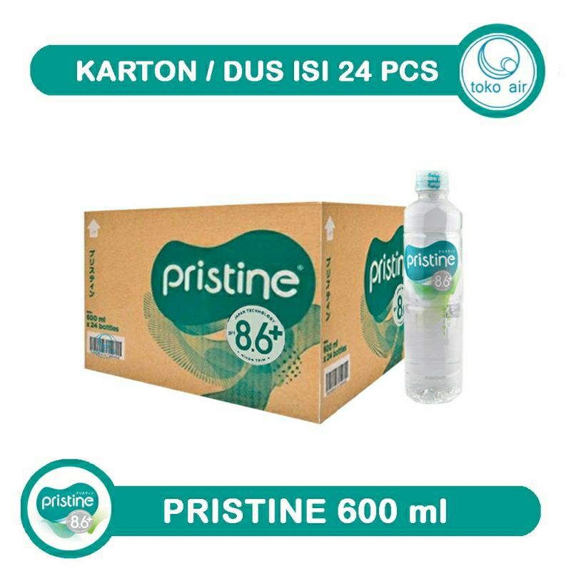 Jual Pristine 600 ml - Pristine Botol 600 ml - Pristine 600 ml Botol - Pristine 600 ml Karton ...