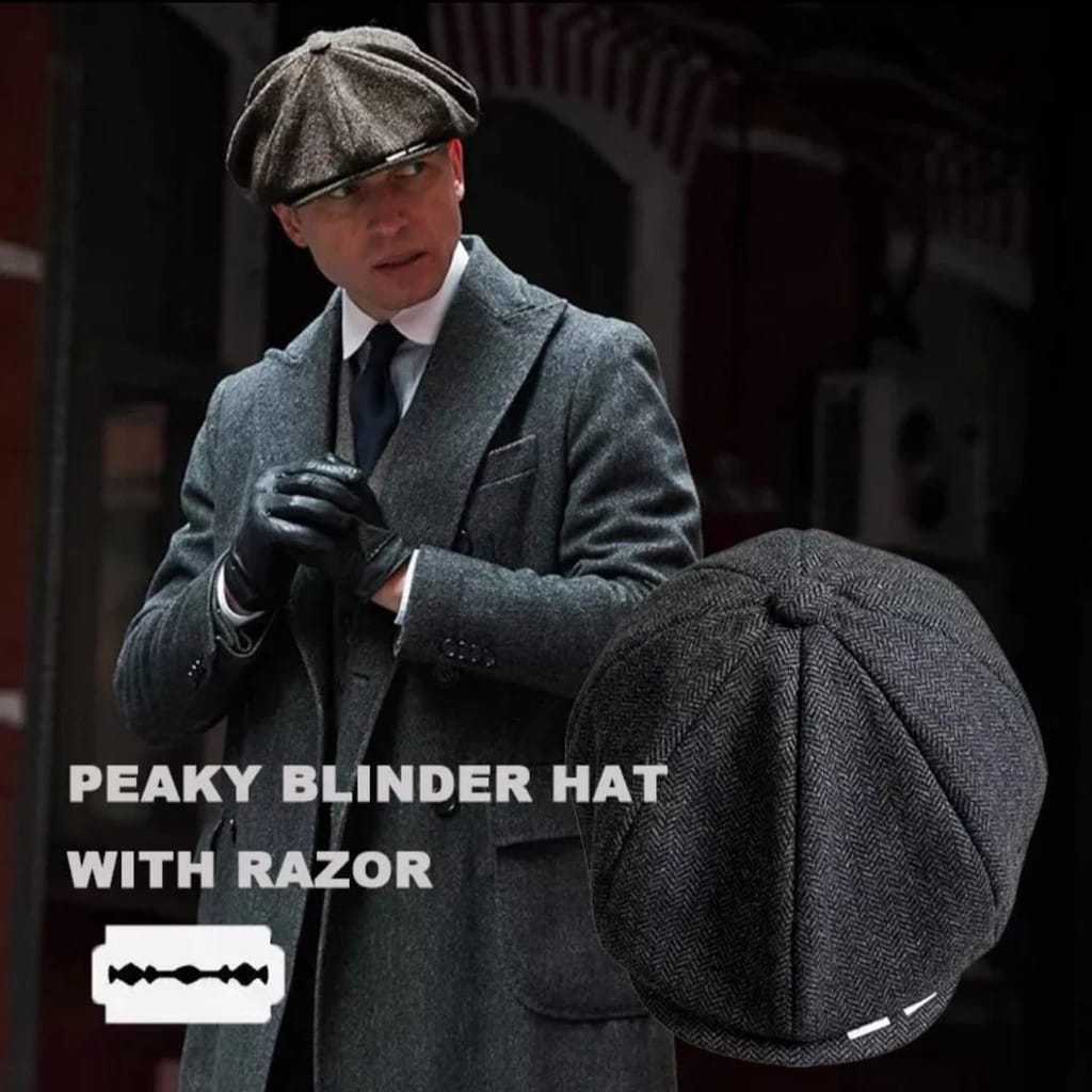 Jual Topi Vintage Baret Peaky Blinders Cap Newsboy Pria Dewasa Terbaru ...