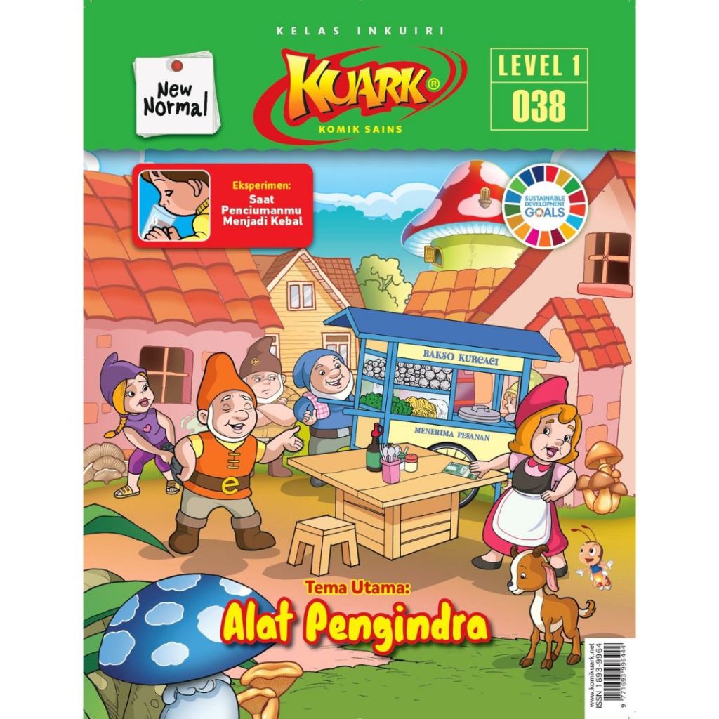 Jual KUARK Komik Sains Level I Nomor 038 New Normal - Materi OSK 2024 | Shopee Indonesia