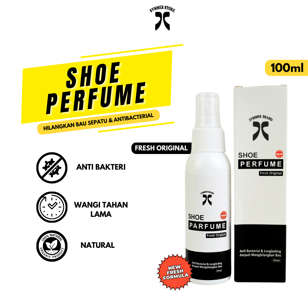 Jual Parfum Sepatu Fresh Original Anti Bakteri / Shoe Perfume Fresh ...