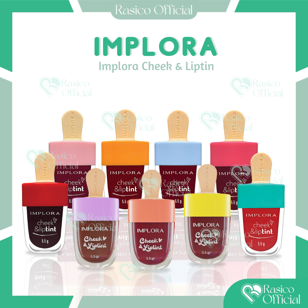 Jual ♡ Rasico Official ♡ Implora Cheek & Liptin - Impora Cheek & Lip ...