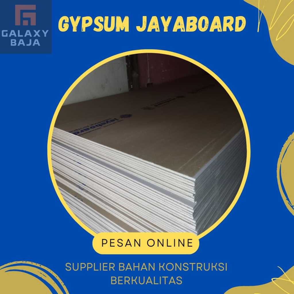 Jual GYPSUM JAYABOARD 1200 X 2400 X 9MM | Shopee Indonesia