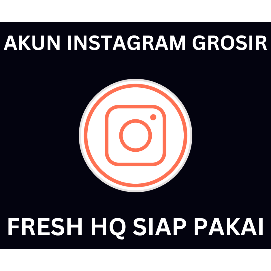 Jual Akun Instagram Fresh / Polosan / Kosongan HARGA GROSIR | Shopee ...