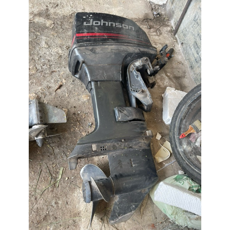 Jual mesin tempel mesin outboard 40pk johnson | Shopee Indonesia