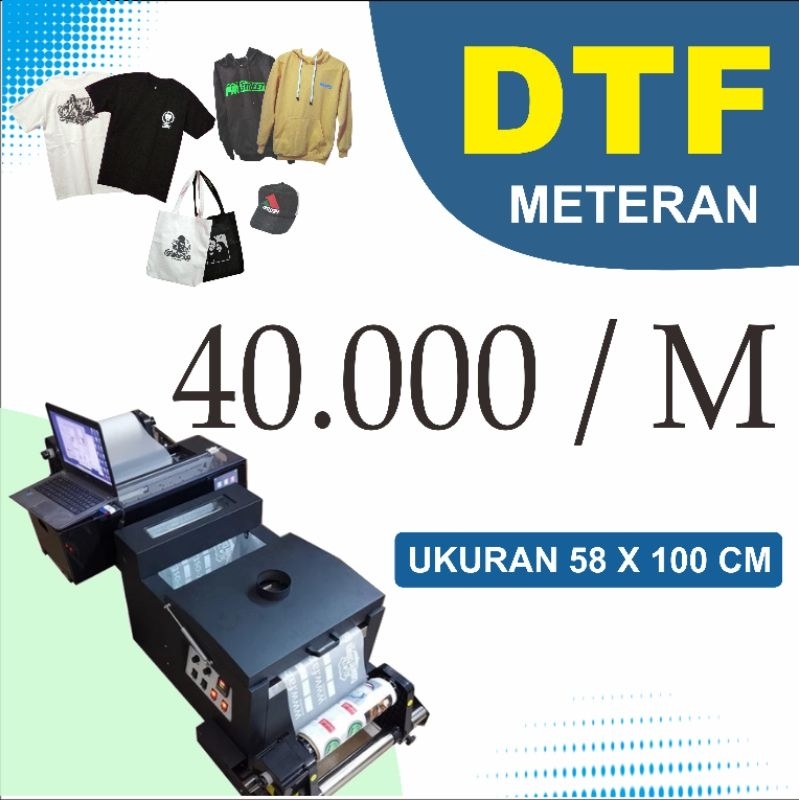 Jual CETAK DTF METERAN MURAH / PRINT DTF METERAN MURAH | Shopee Indonesia Jual CETAK DTF METERAN MURAH / PRINT DTF METERAN MURAH | Shopee Indonesia