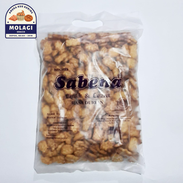 Jual Biskuit Sabena Kue rasa Durian 400 Gram - Molagi Snack | Shopee ...