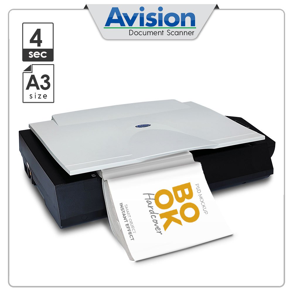 Jual Avision Scanner FB6380E- Flatbed A3- 4 Lembar/Menit | Shopee Indonesia