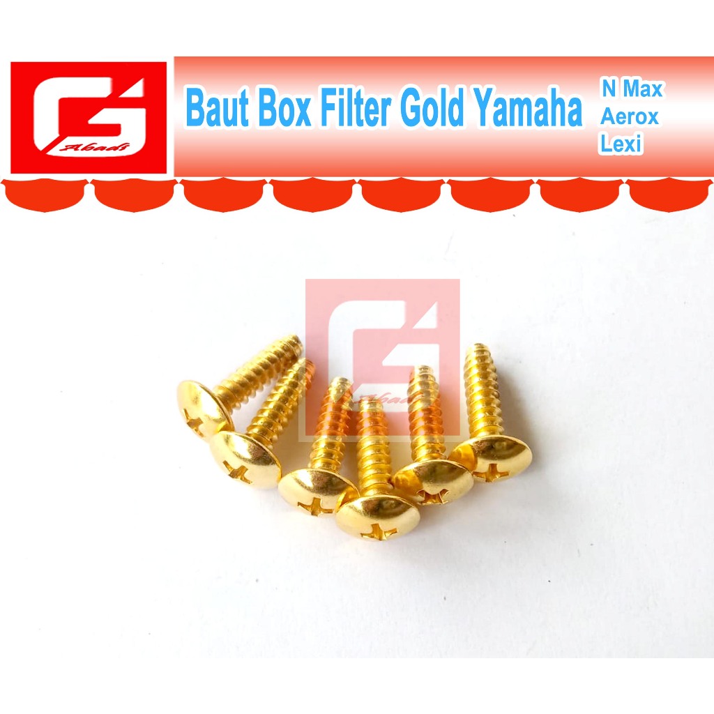Jual Baut Box filter yamaha nmax aerox lexi xmax mio 125 mio s mio z ...