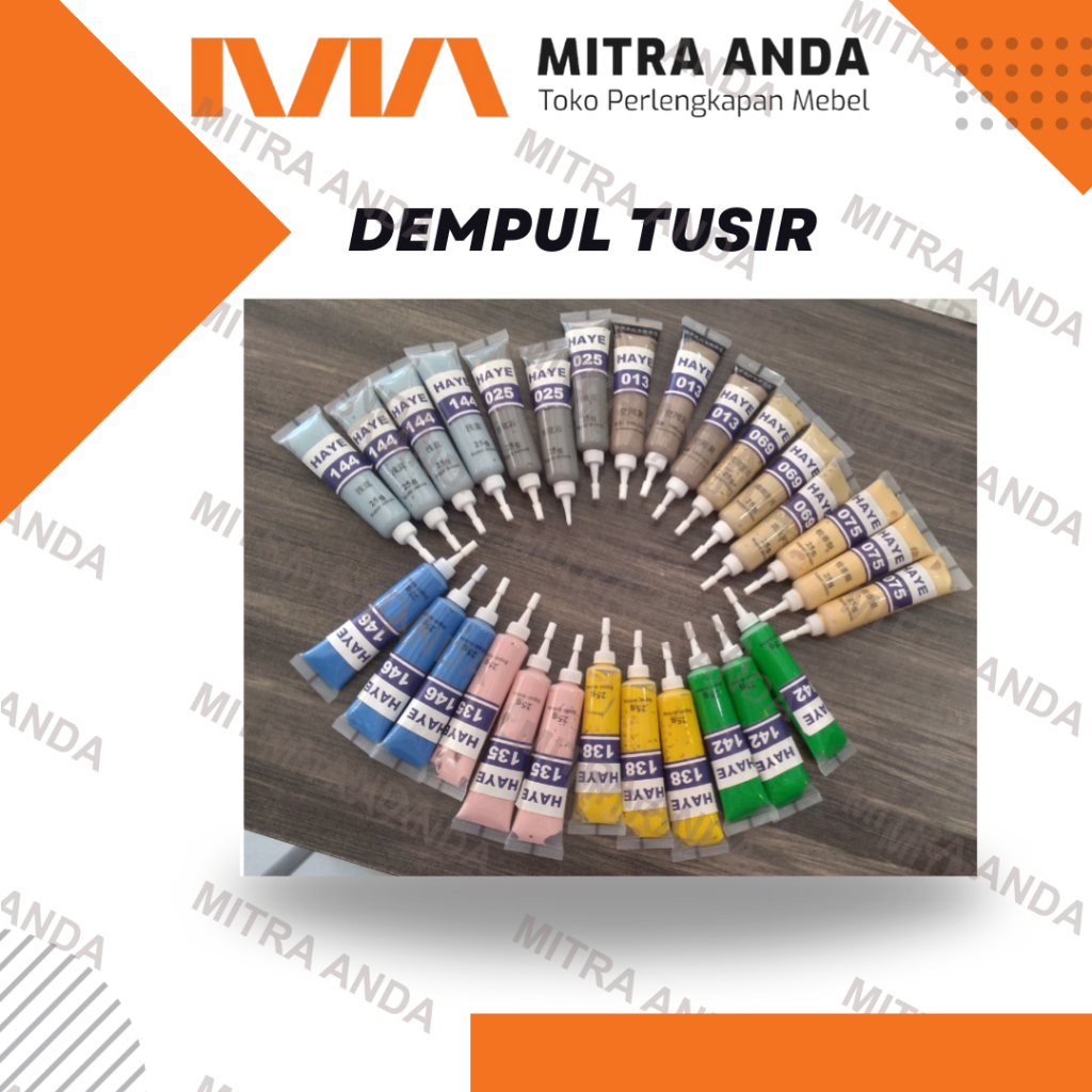 Jual Haye Dempul Tusir HPL | Krim Resin Penambal Funiture | Pengisi Nat ...