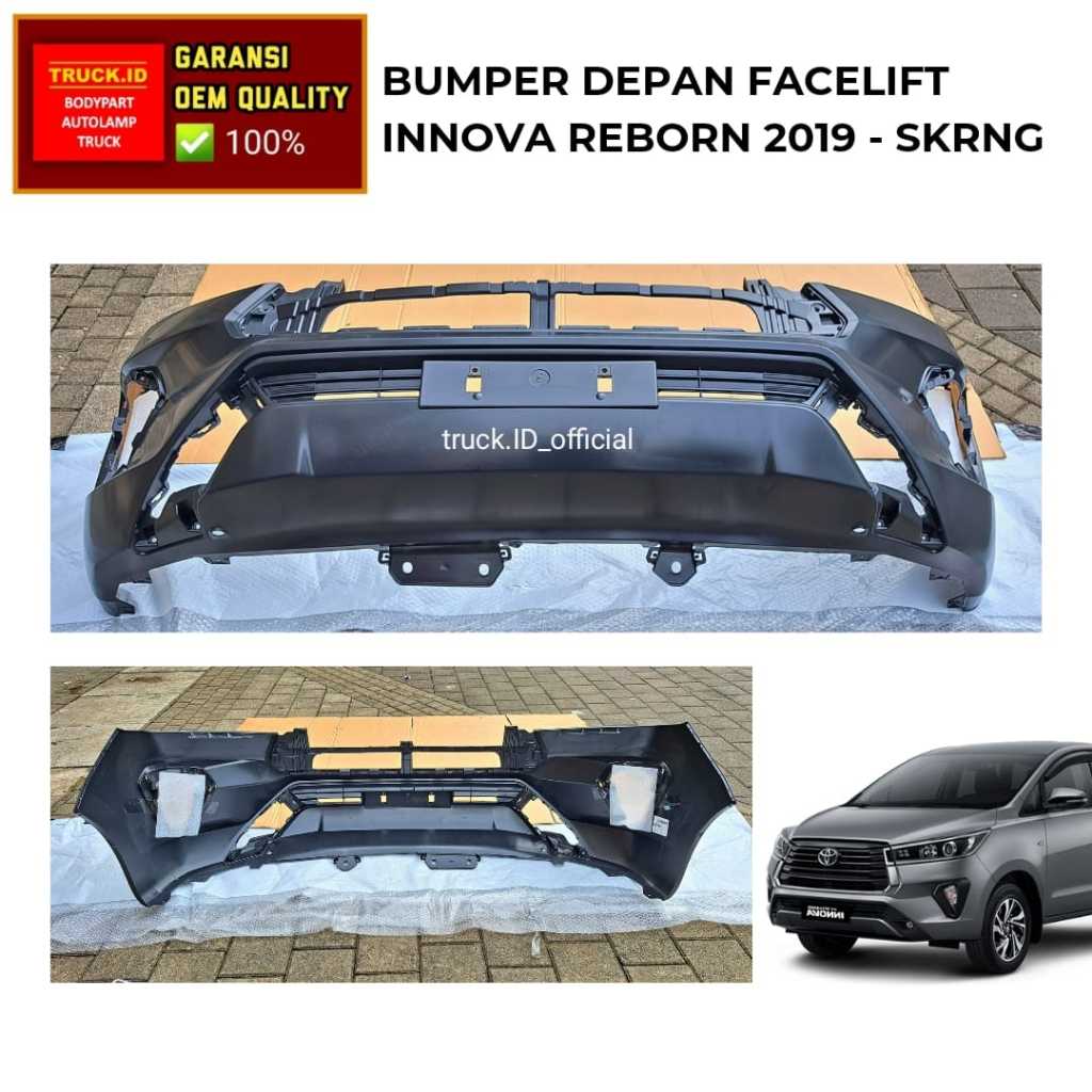 Jual BEMPER BUMPER DEPAN INNOVA REBORN 2019 - SEKARANG *1273 | Shopee ...