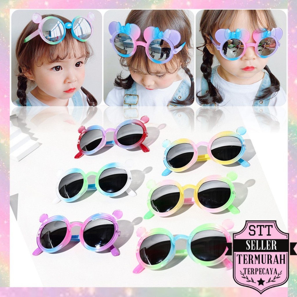 Jual STT Kacamata Anak 6640 Kacamata Lucu Warna Gradien Kartun Tikus ...